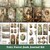 Freebies Free Vintage Junk Journal Ephemera Kit Floral Scrapbook Paper ...