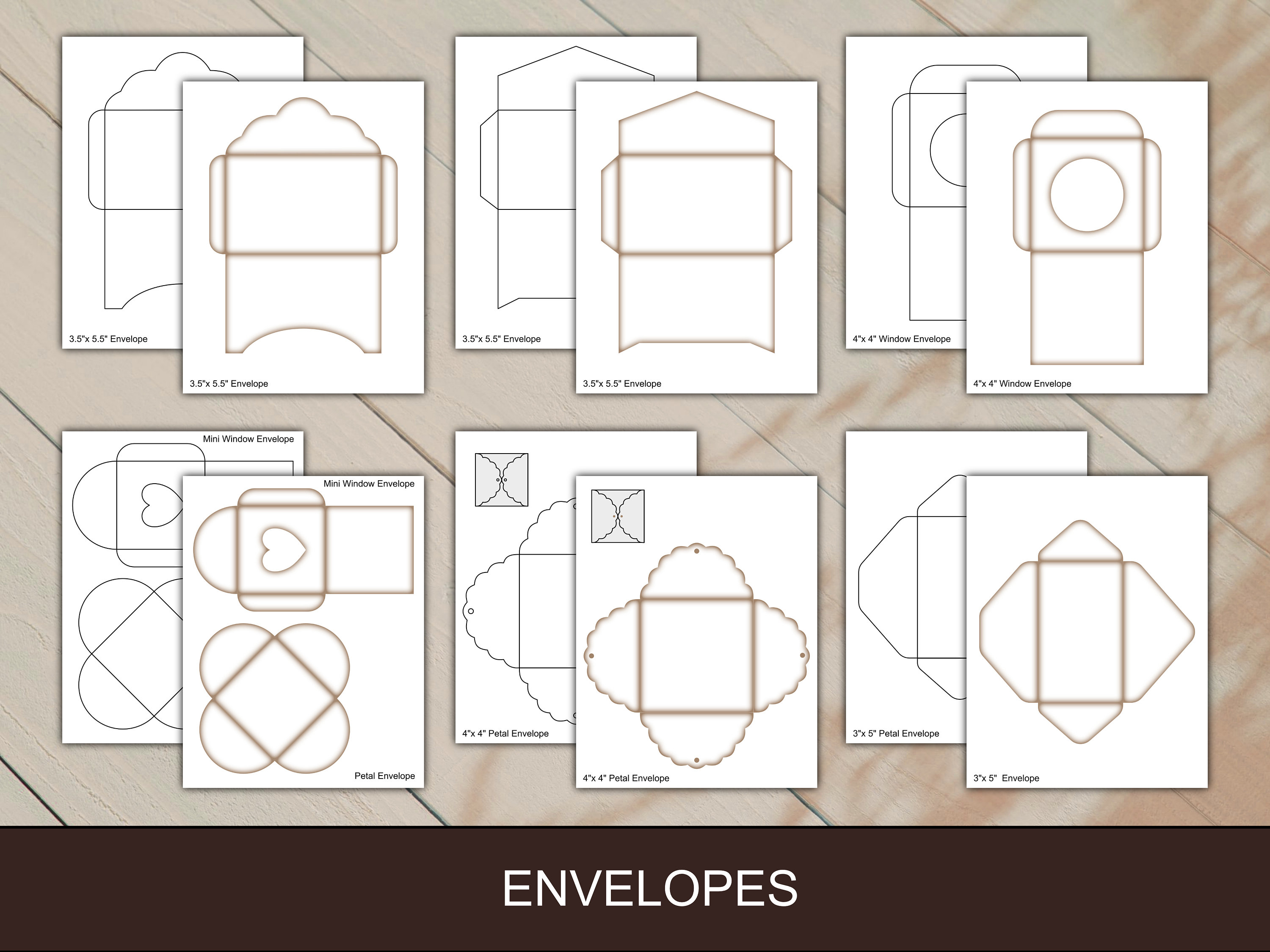 Junk Journal Templates Mega Kit, Folio Template, Envelope Template ...