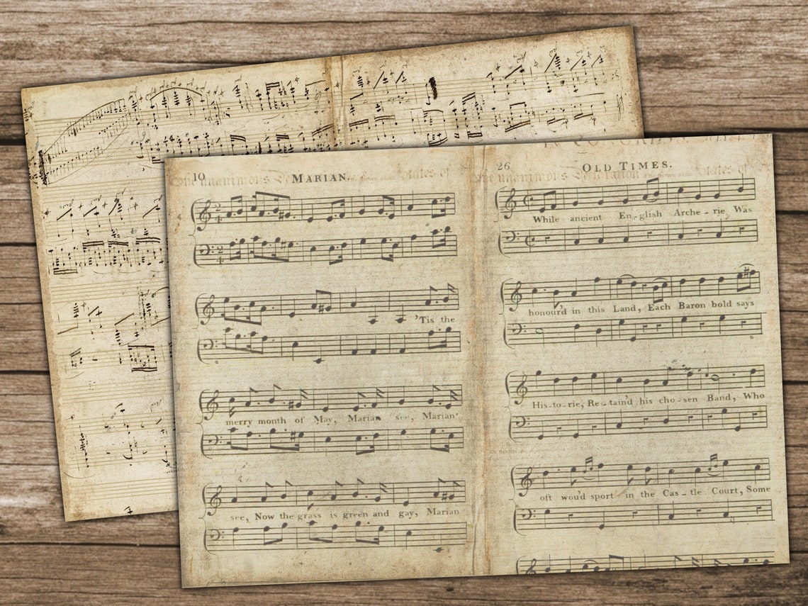 Journal Pages, Vintage Junk Journal Old Paper Bundle, Junk Journal ...