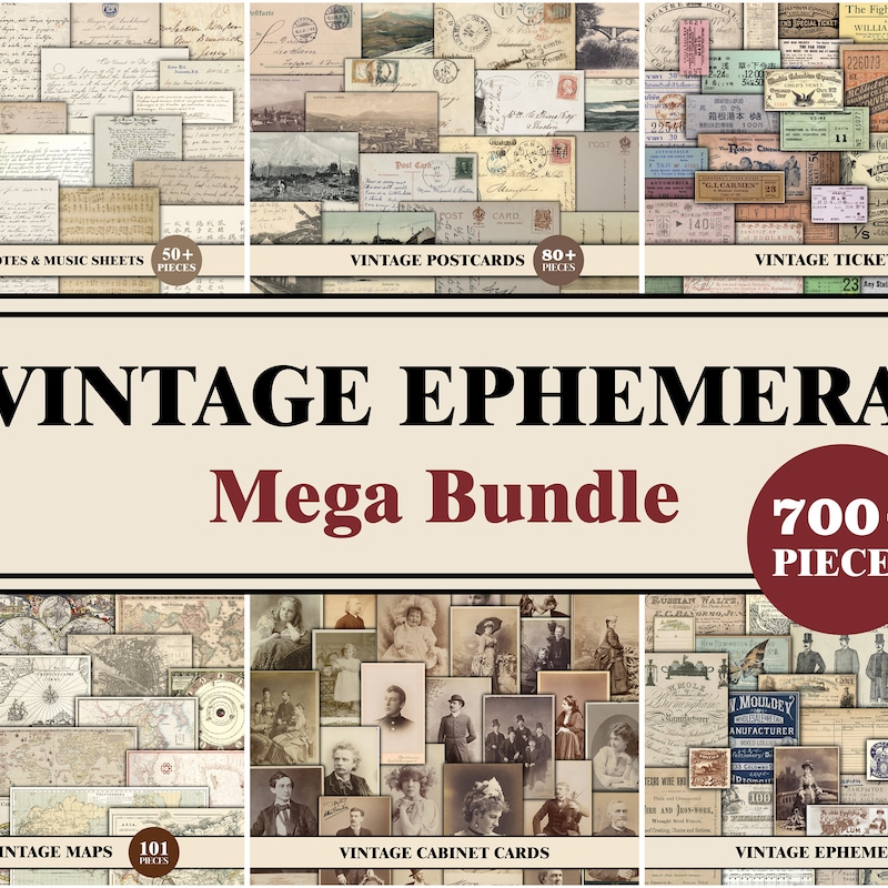 Ephemera - Etsy