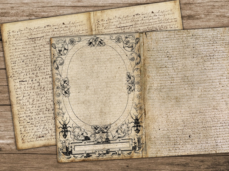 Journal Pages, Vintage Junk Journal Old Paper Bundle, Junk Journal ...