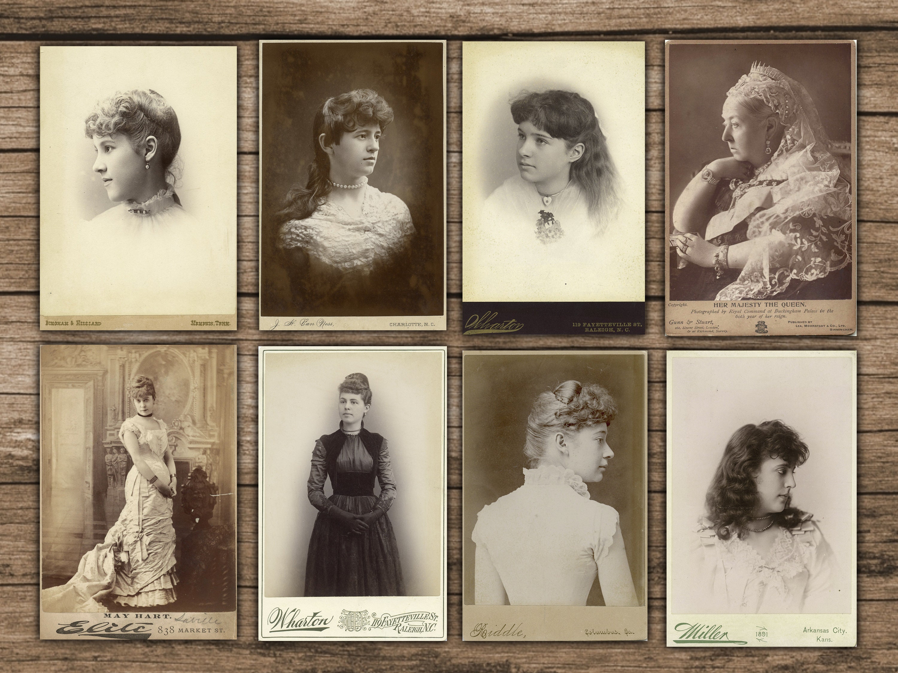 Old Photos Ephemera, Cabinet Cards for Junk Journals, Ephemera Bundle ...