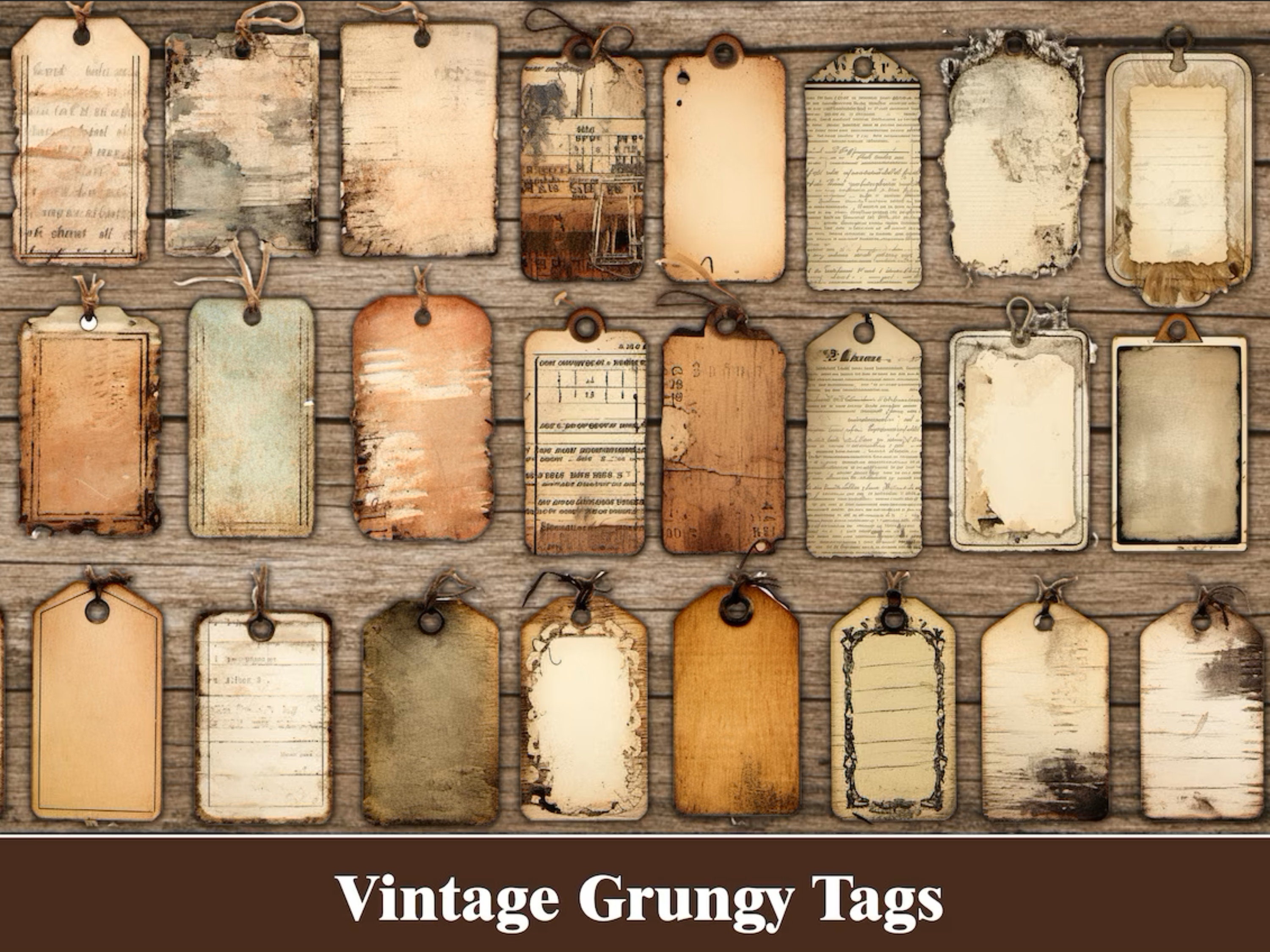 Steampunk Junk Journal Kit Printable Ephemera Bundle Industrial Junk ...