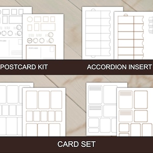 Junk Journal Templates Mega Kit, Folio Template, Envelope Template ...