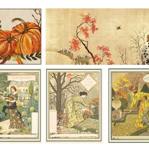 Fall Ephemera for Junk Journals, Fall Junk Journal Kit, Autumn Journals ...
