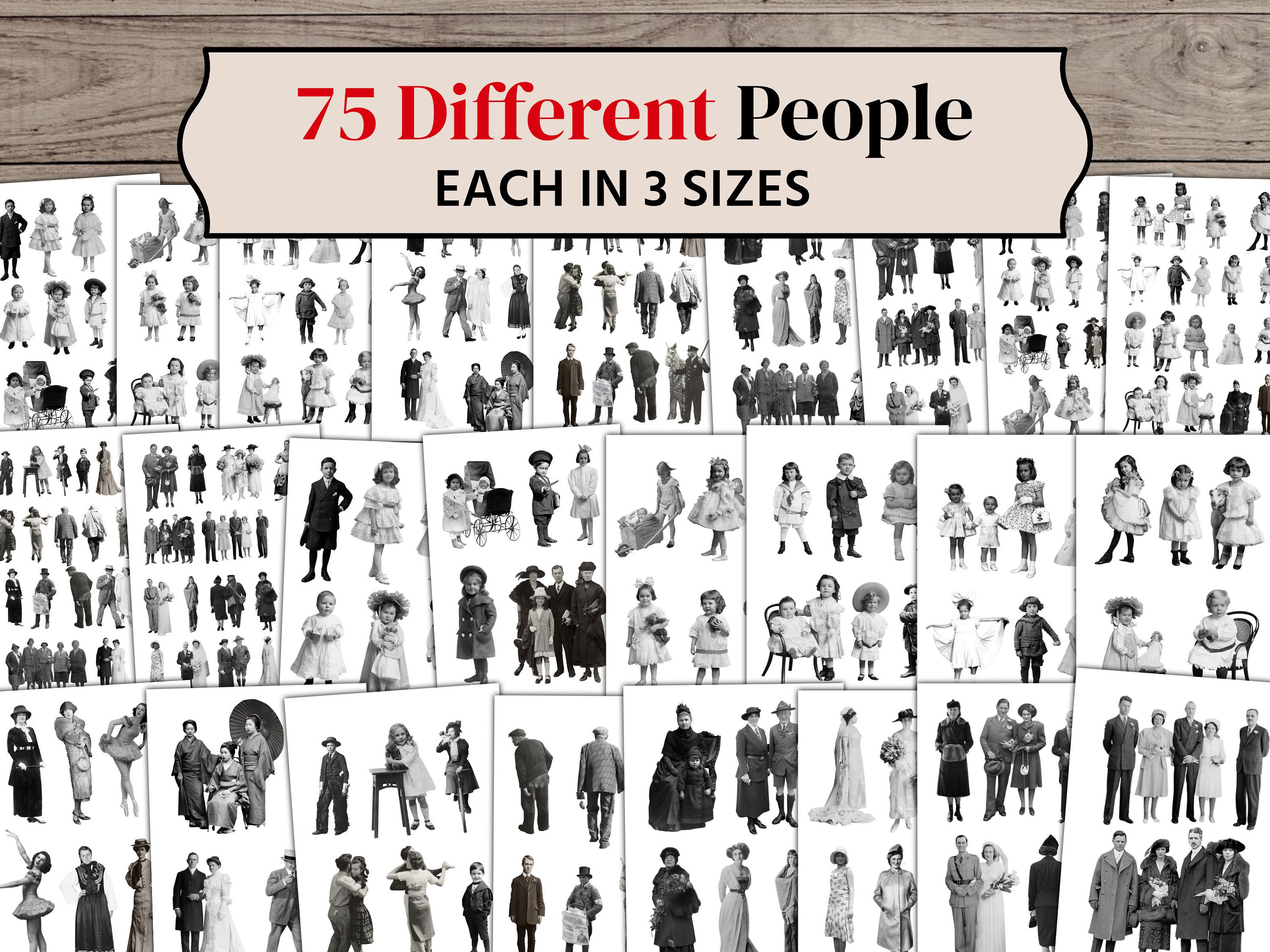 Paper Dolls Printable Paper Dolls Digital Paper Dolls Vintage, Fussy ...