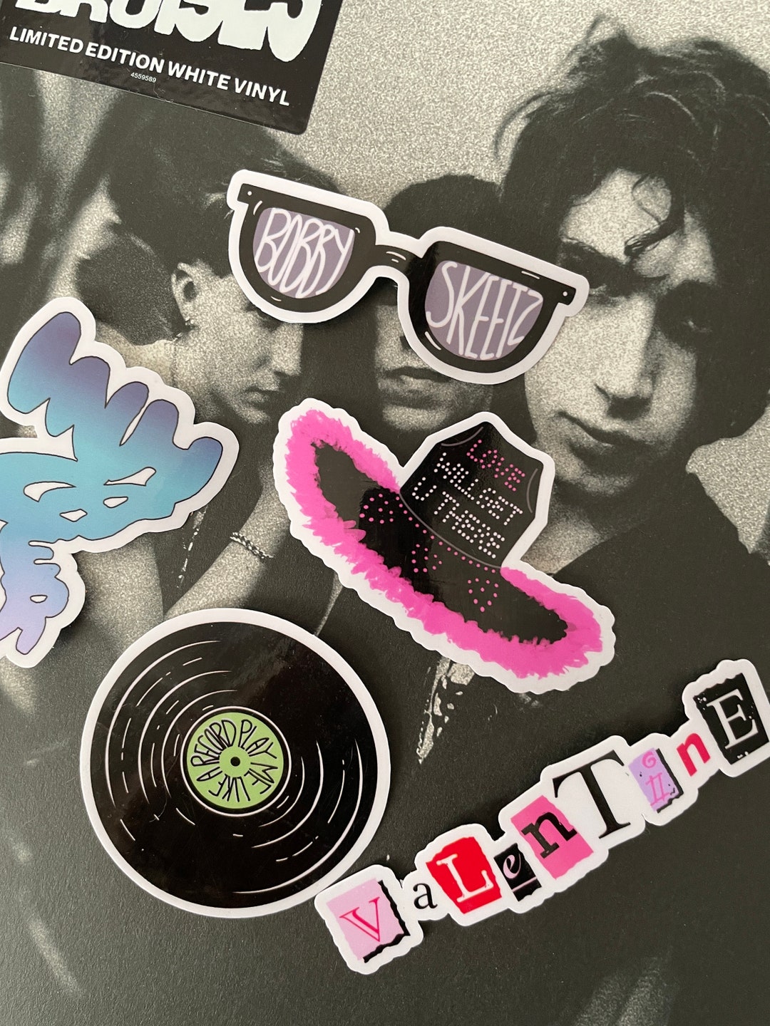 Inhaler Band Stickers Set. Sticker Pack, Bobby Skeetz, Eli Hewson ...