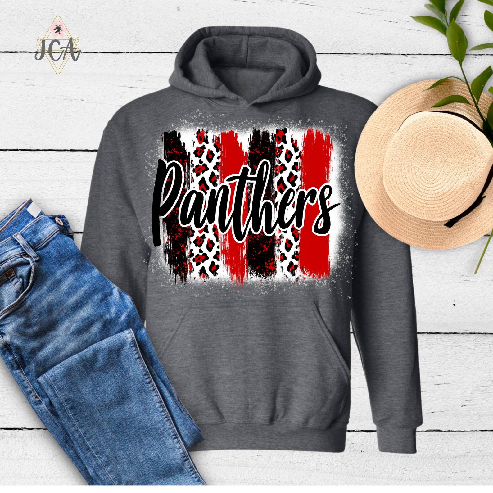 Panthers Shirt, Panthers School Spirit Shirt, Bleached Panthers Shirt ...