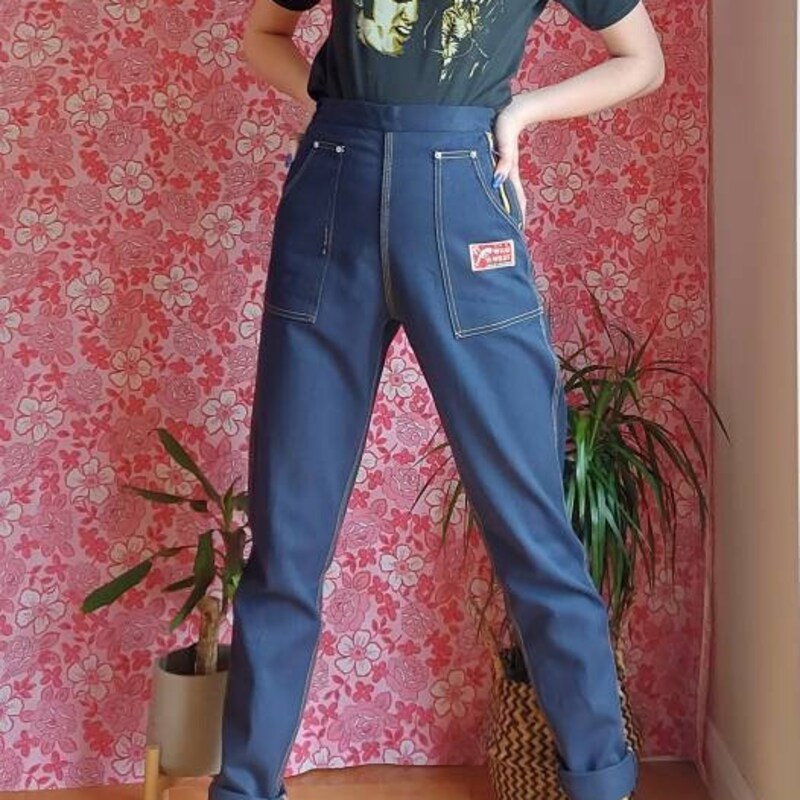 Dark 1950s Jeans - Etsy UK