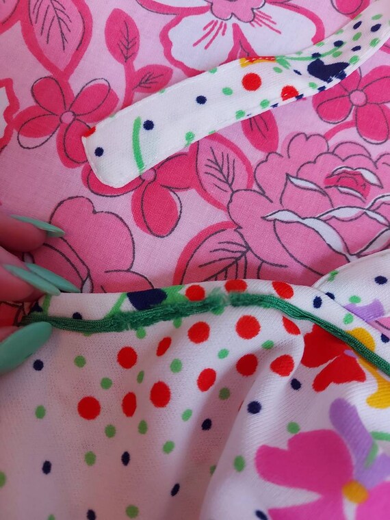 Vintage 70s does 50s Diolen Loft Mini Dress - Gem