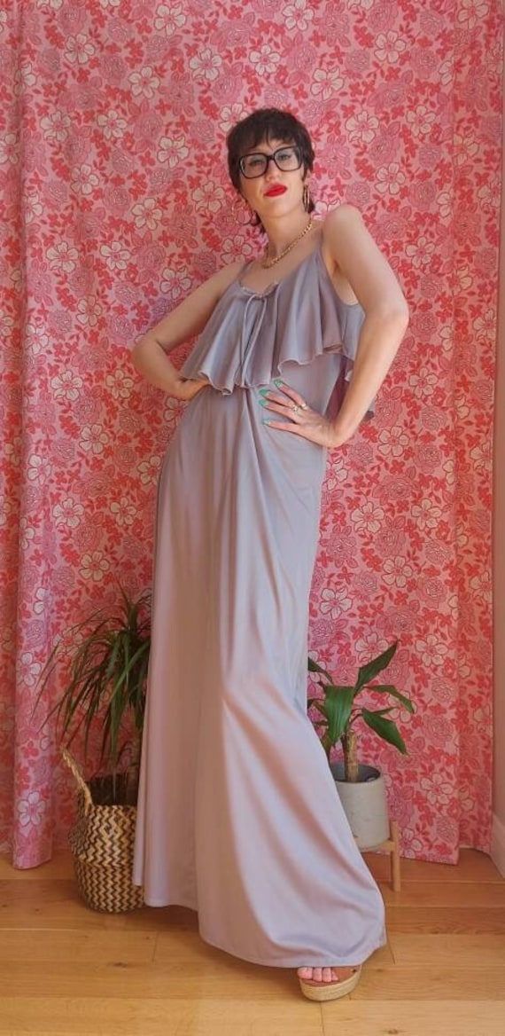 vintage quad maxi dress - Gem