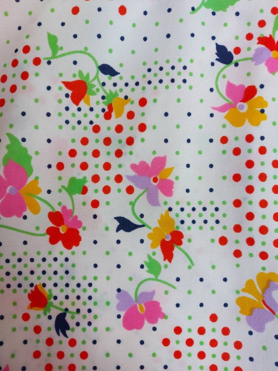 Vintage 70s does 50s Diolen Loft Mini Dress - Gem