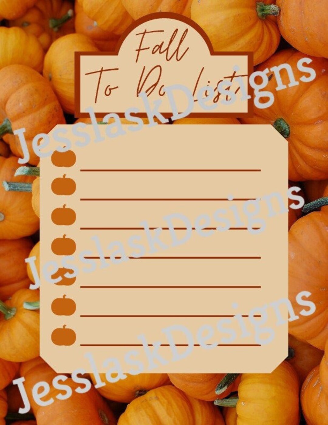 Fall to Do List, Instant Download, Daily to Do List, Minimalist ...