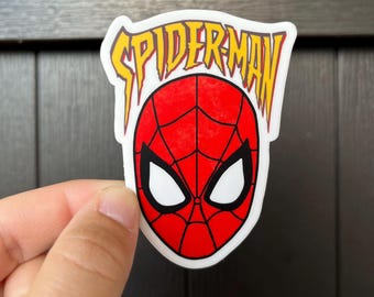 Spider-man Sticker - Etsy