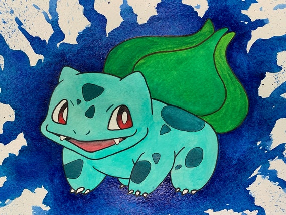 Bulbasaur Drawing With Color