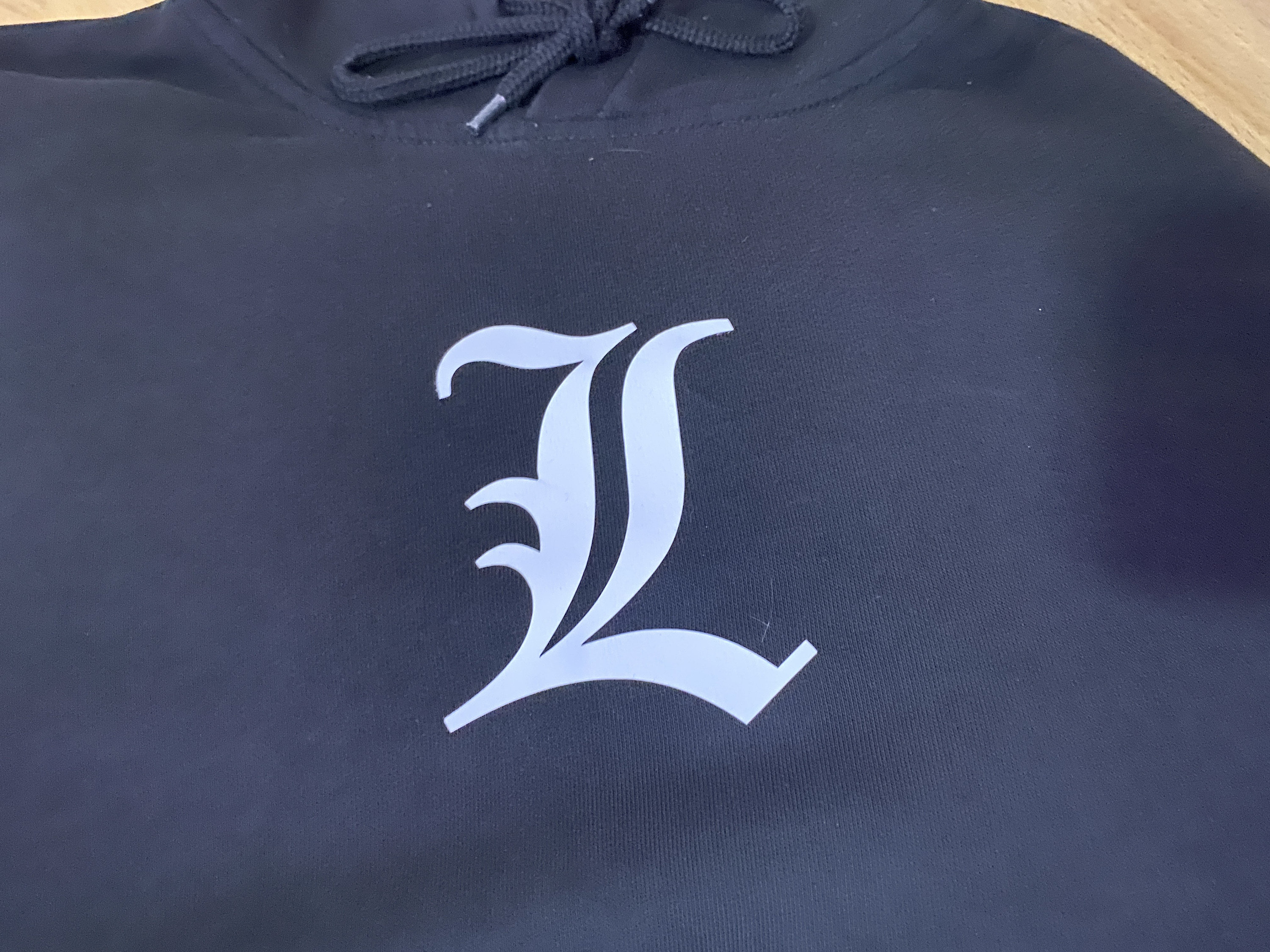 L Lawliet Themed Hoodie - Etsy