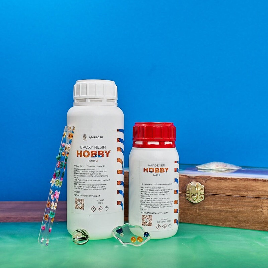 0.750 Kg, Fast Drying Epoxy Resin for Jewelry Making and Small Hobby ...