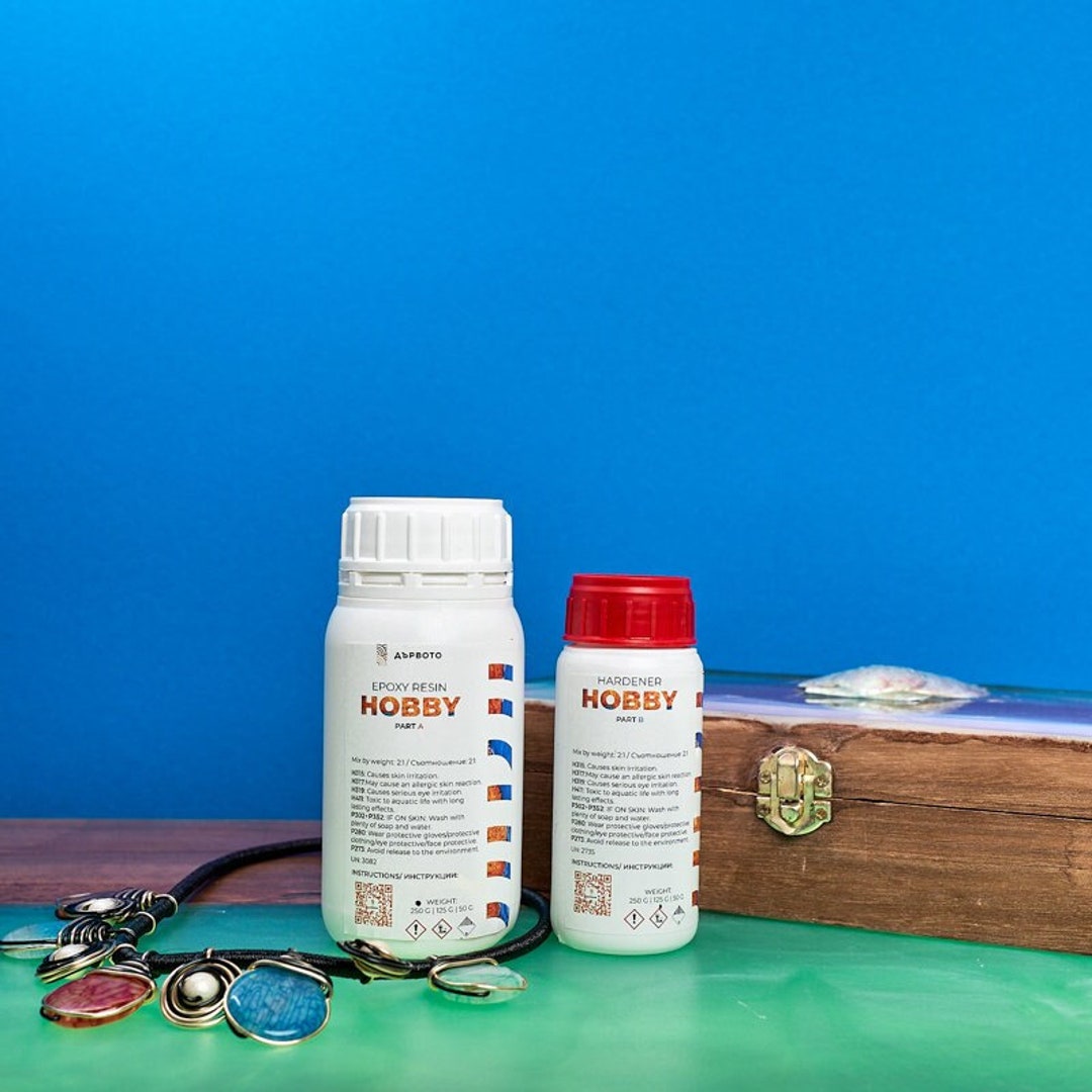 0.375 Kg, Fast Drying Epoxy Resin for Jewelry Making and Small Hobby ...