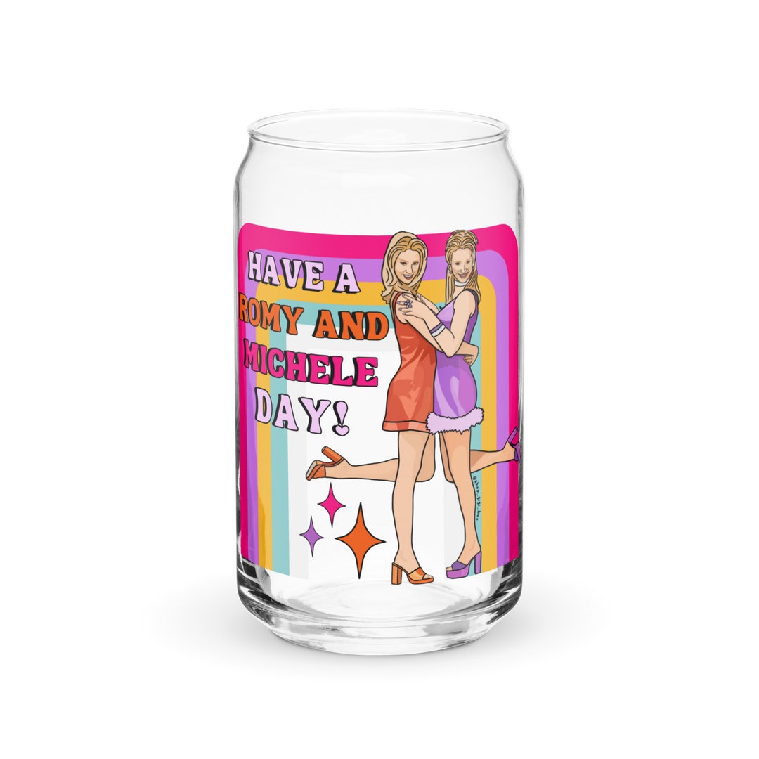 Romy and Michele Glass - Etsy