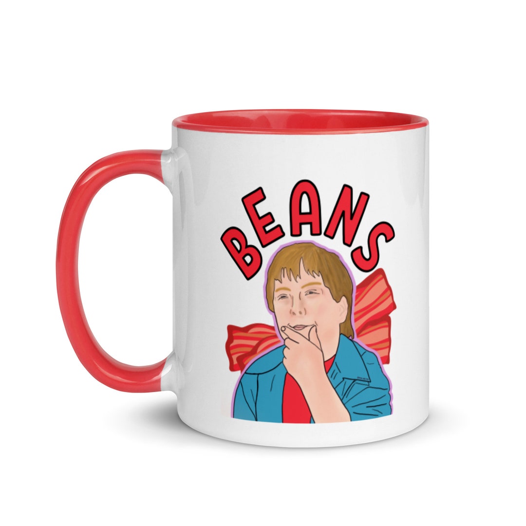 Even Stevens Beans Mug With Color Inside - Etsy