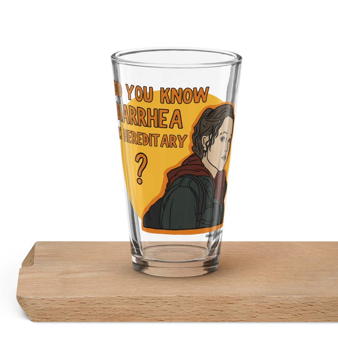 The Last of Us Ellie Drinking Glass - Etsy