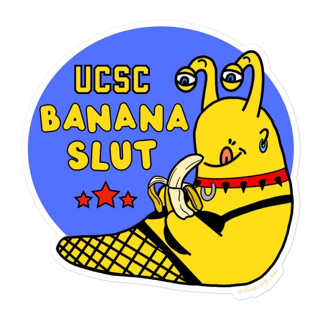 UC Santa Cruz Banana Slug - Etsy