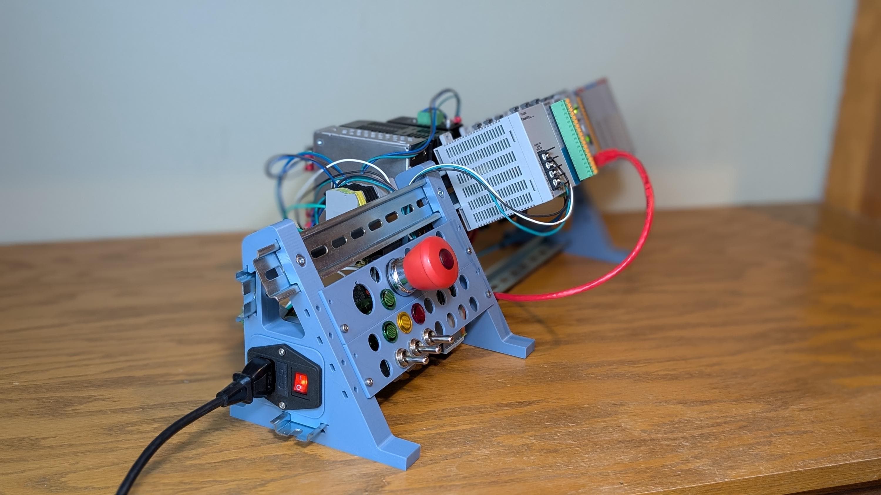 Desktop DIN Rail PLC Trainer / Test Stand With Operator Panels! - Etsy