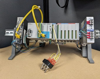 XL Desktop DIN Rail PLC Trainer / Test Stand With Operator Panels! - Etsy