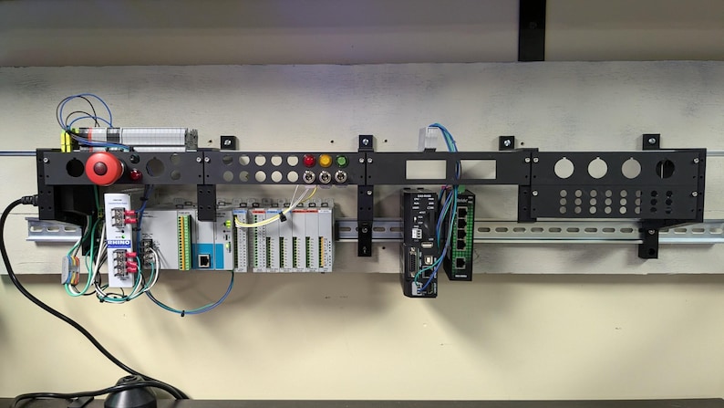 Wall Mounted DIN Rail PLC Trainer / Test Stand for 35 × 7.5 Rail - Etsy