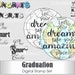 Graduation Digital Stamp Set Instant Digital Download - Etsy