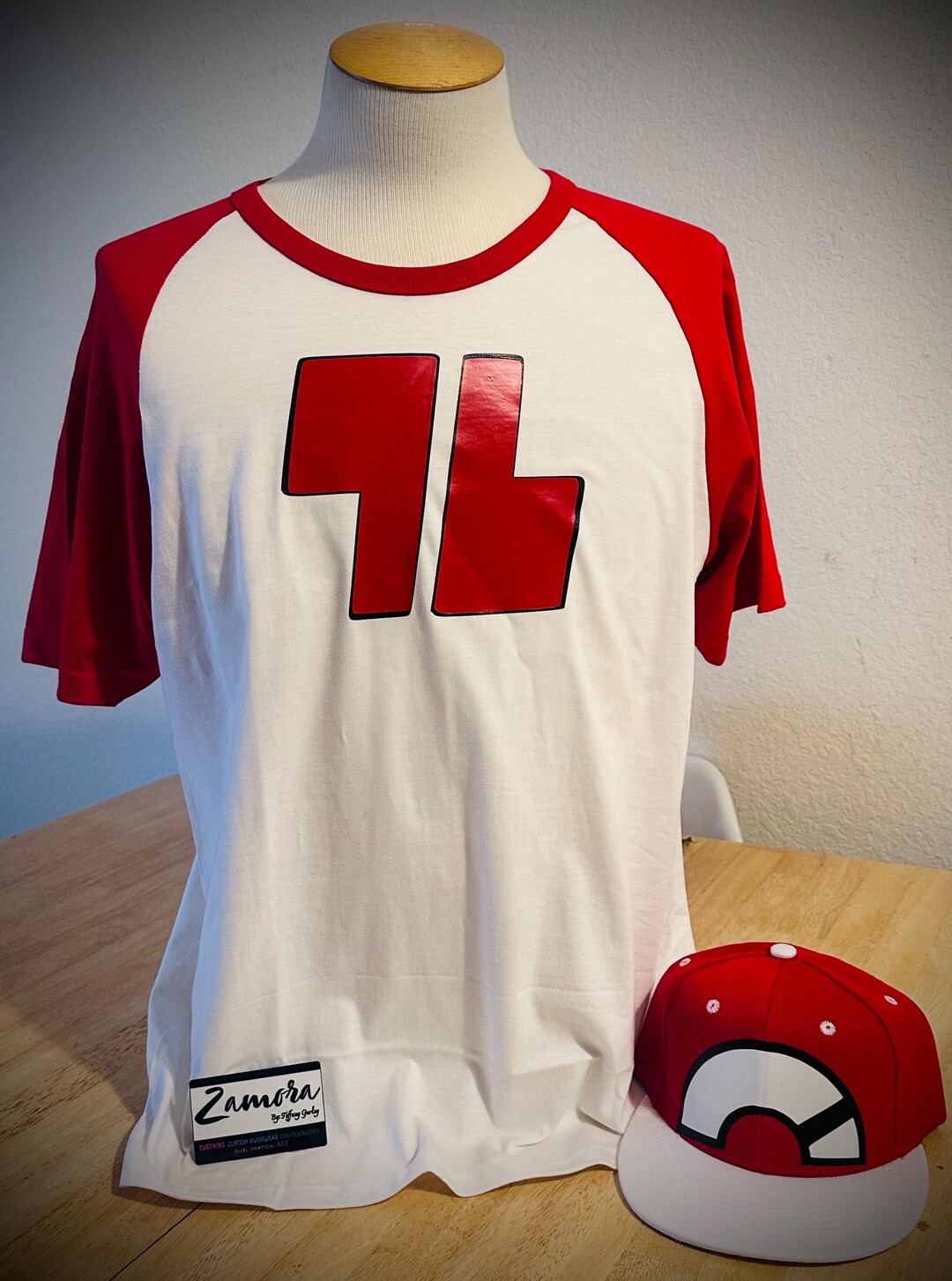 Pokefan Trainer T-shirt and Hat Set. - Etsy