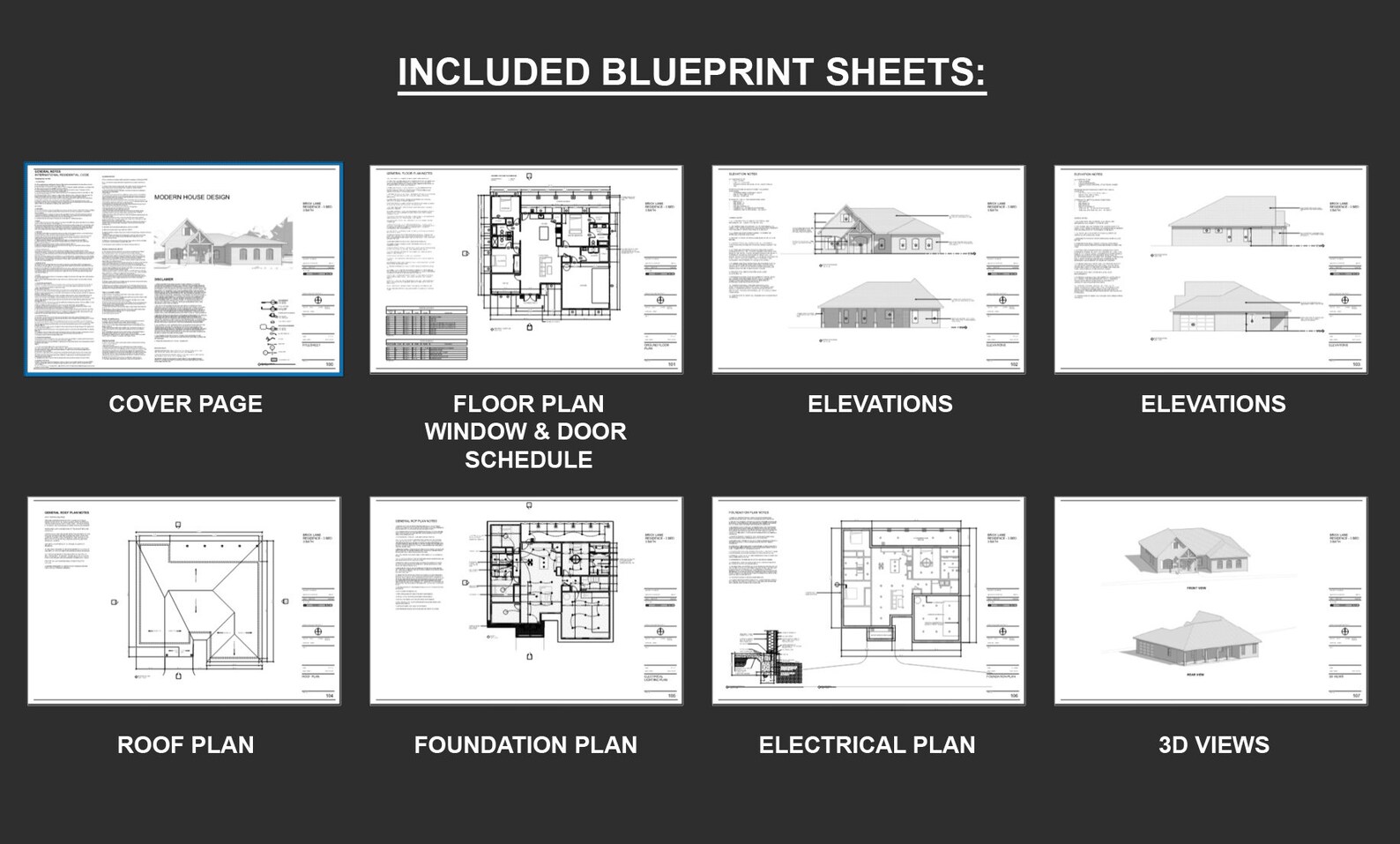 Brick Lane Farmstead Modern House Open Plan Design 55 X 46 - 3 Bed 3 ...