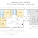 Cypress Barn Modern Ranch House - 82' X 35' House Plan Design - 3 Bed 2 ...