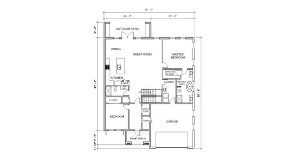 Spanish Mission Floor Plans