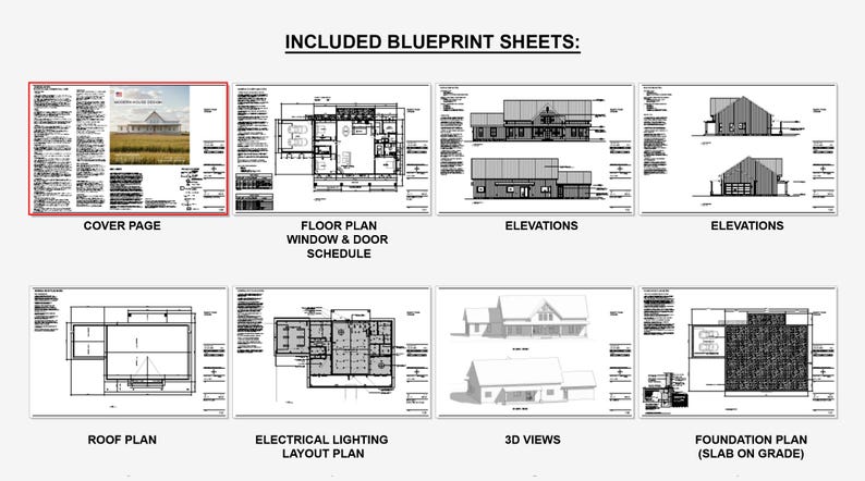Rocky Ridge Barndominium Modern House Open Plan Design 84 X 40 - 3 Bed ...