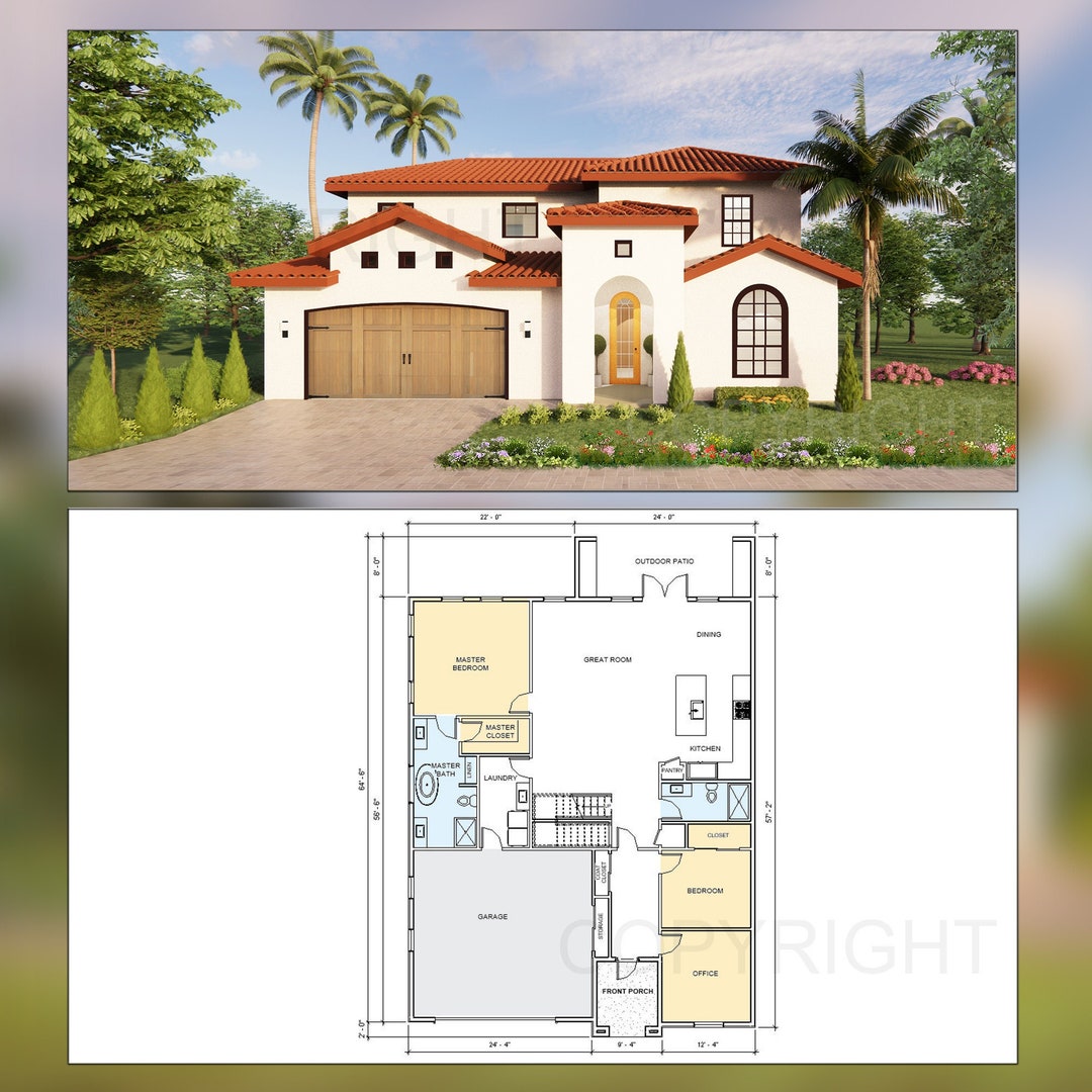 Beautiful Mediterranean House Plans Architectural Photos Plan Of The