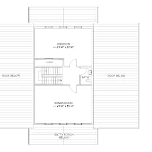 Hayloft Haven Two Story Monitor Style Barndrominium House Plans - Open ...