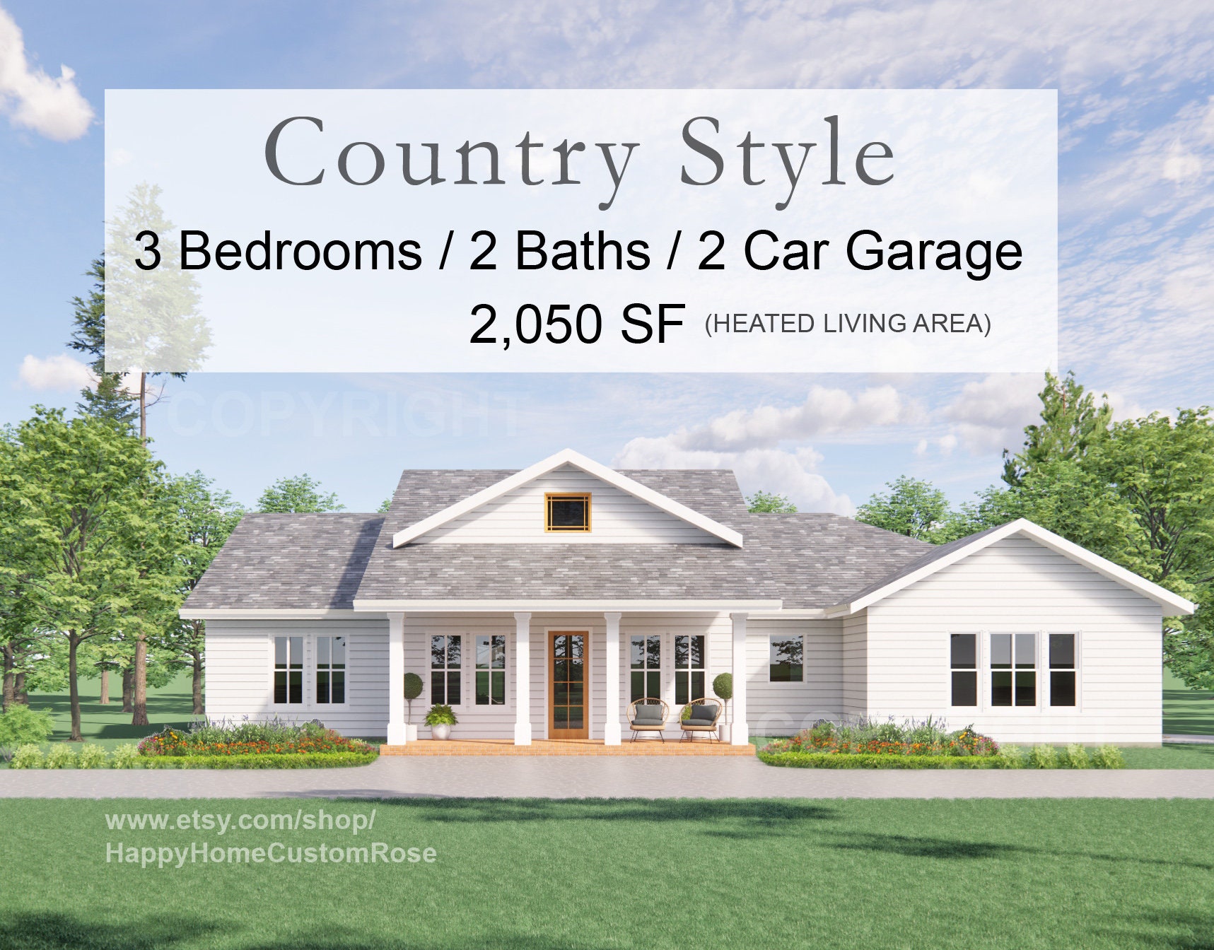 Majestic Maple Modern House Open Plan Design 70 X 48 - 3 Bed 2 Bath ...