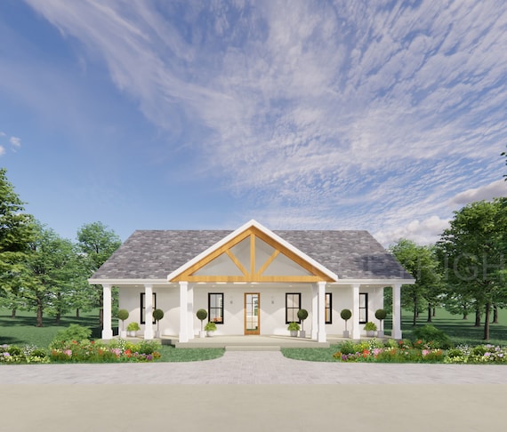 Custom One Story Floor Plans