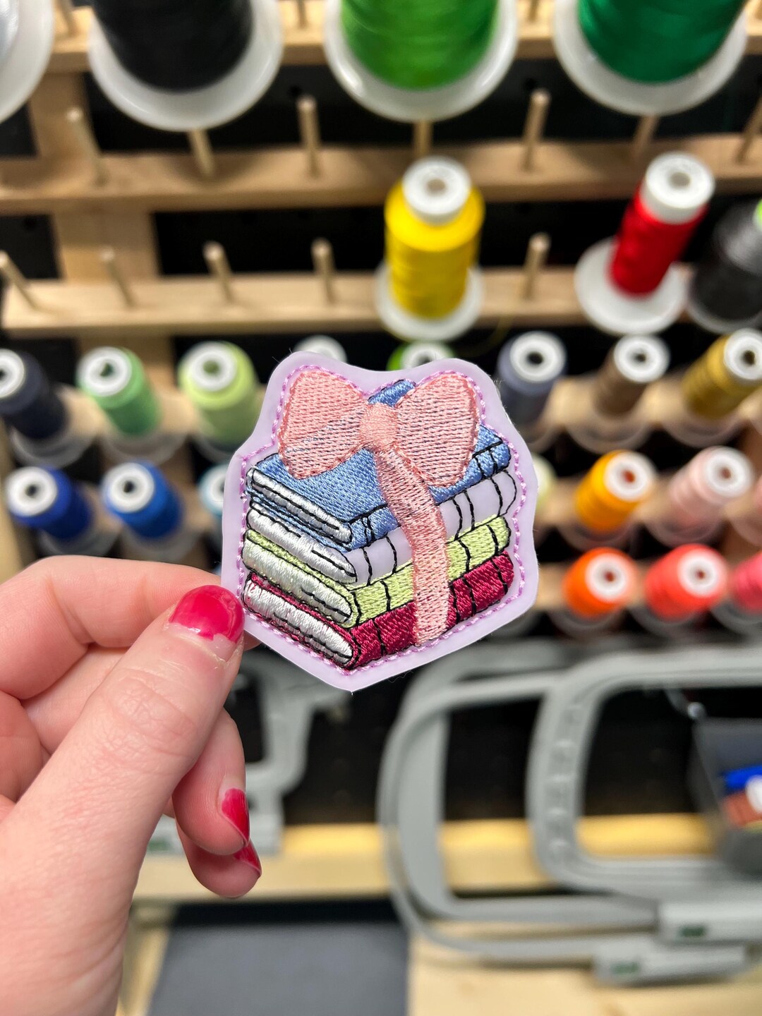 Precut Feltie Book Stack Coquette Bow - Etsy