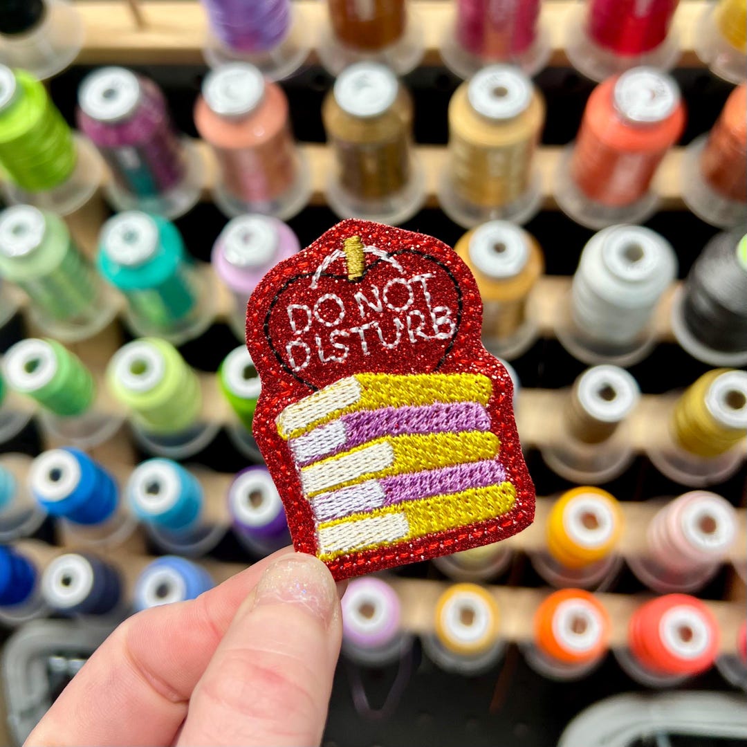 Precut Feltie Do Not Disturb Book Stack - Etsy