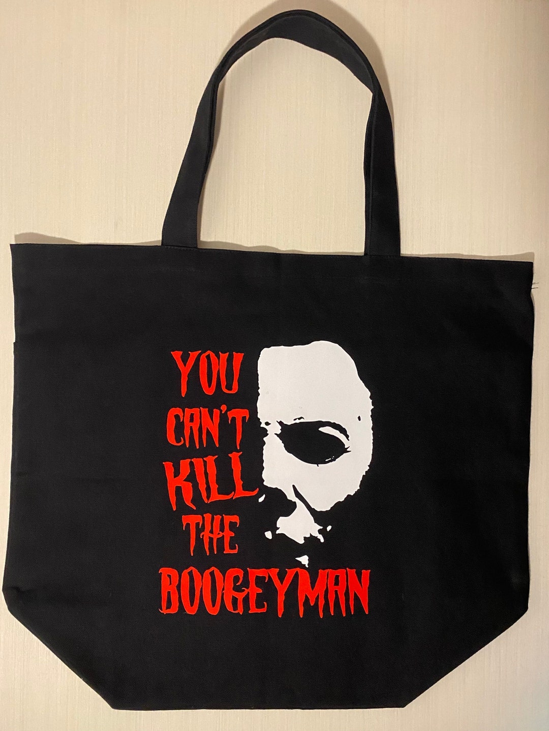 Michael Myers “the Boogeyman” Tote Bag - Etsy