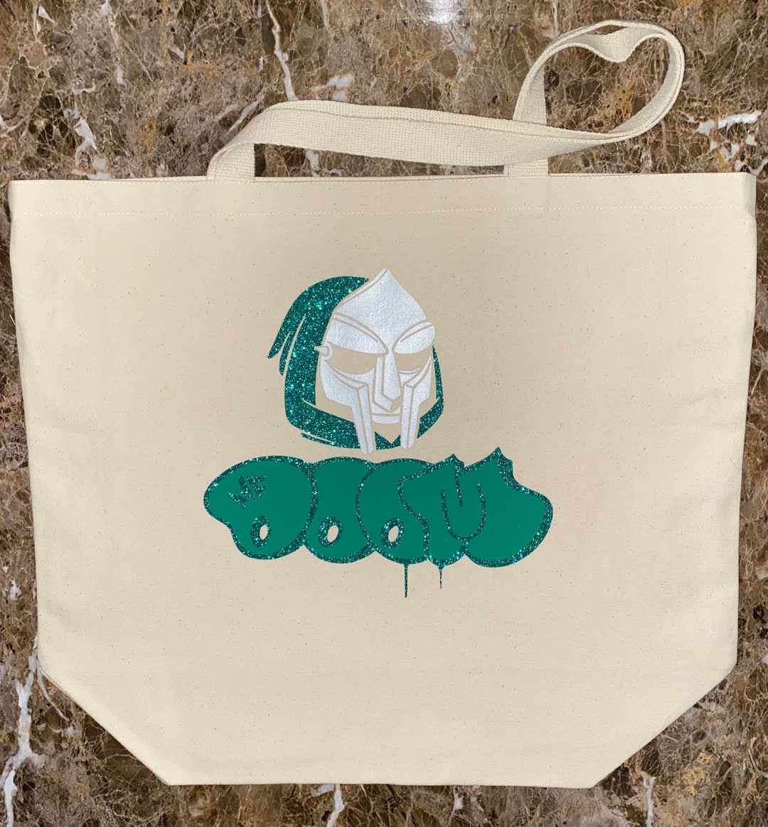 MF Doom Canvas Big Tote Bag With Pockets - Etsy