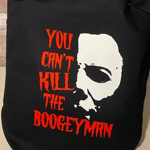 Michael Myers “the Boogeyman” Tote Bag - Etsy