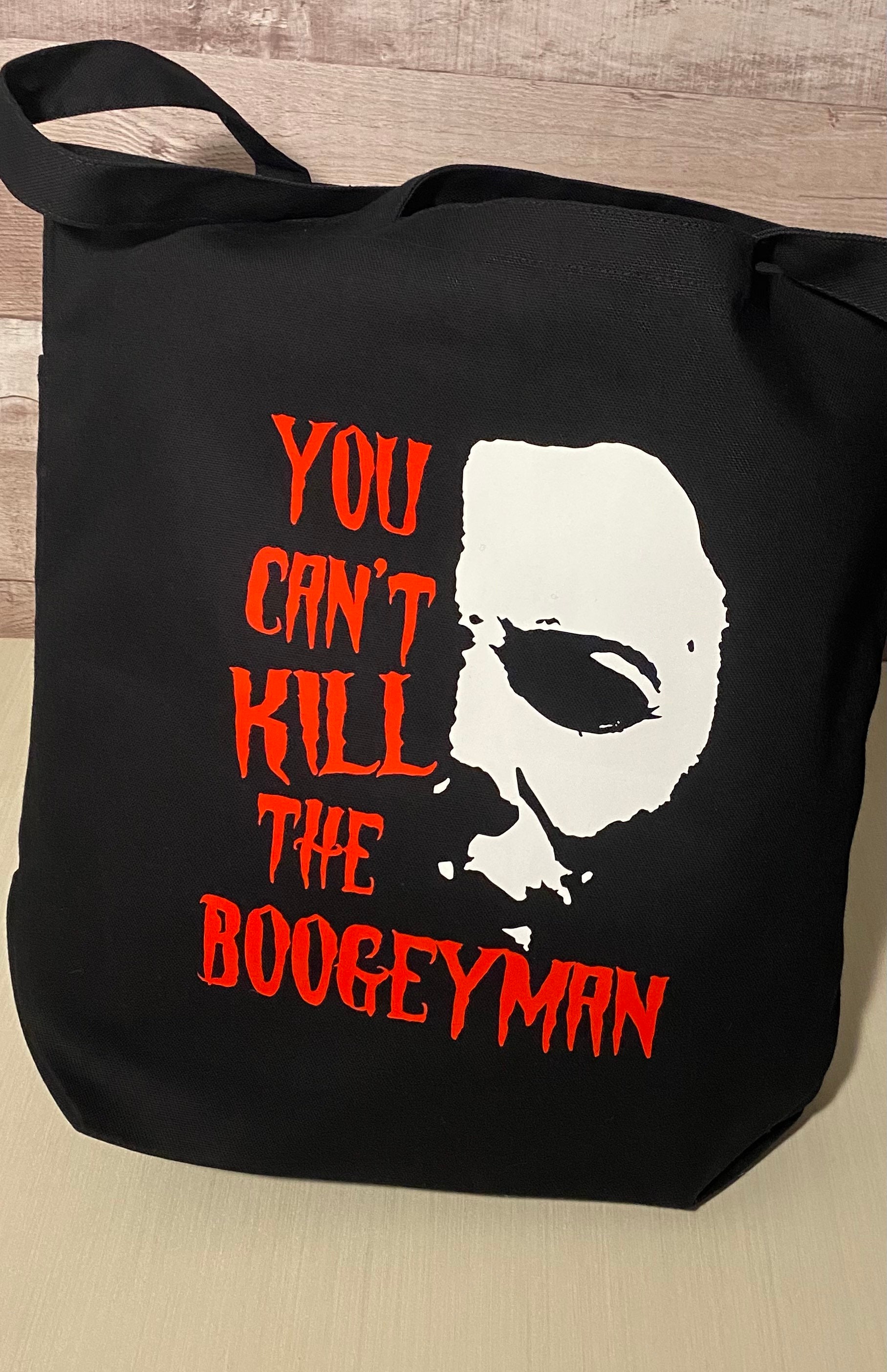 Michael Myers “the Boogeyman” Tote Bag - Etsy