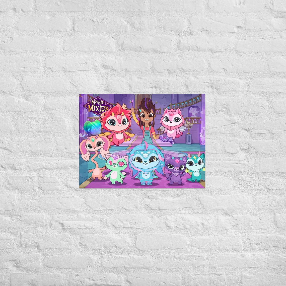 Magic Mixies Poster Group Pose Design - Etsy