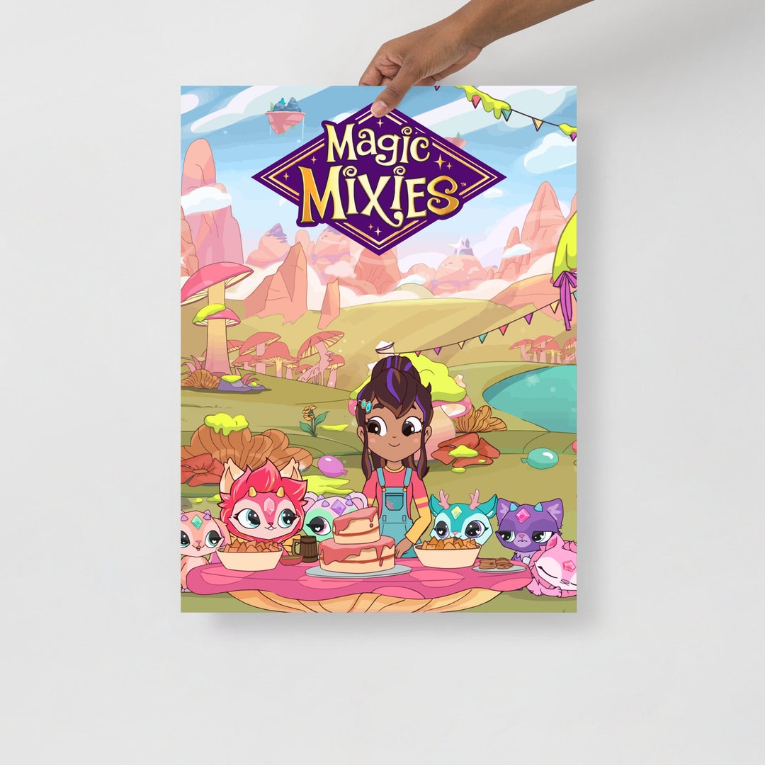 Magic Mixie Poster Party Design - Etsy