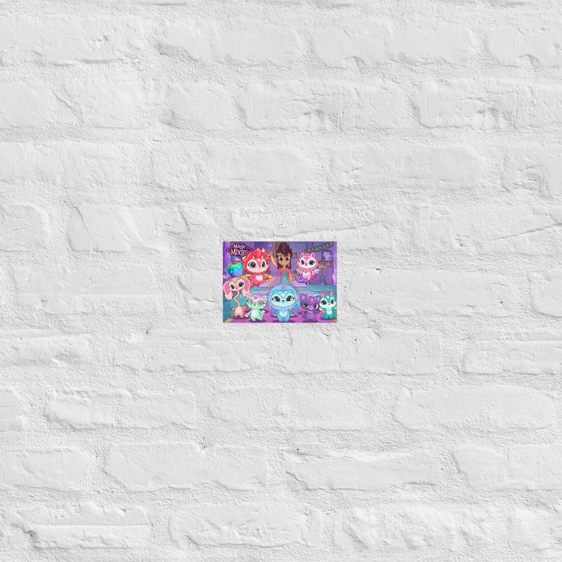 Magic Mixies Poster Group Pose Design - Etsy