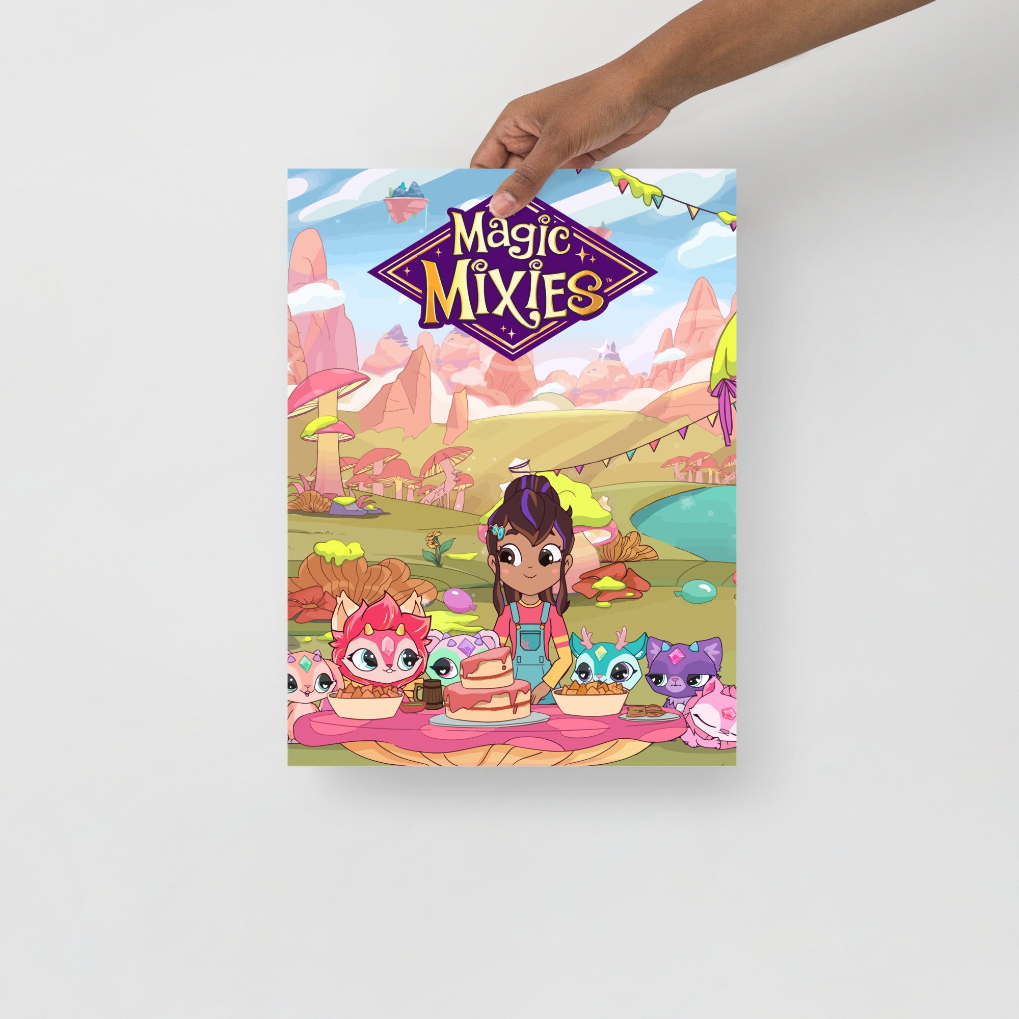 Magic Mixie Poster Party Design - Etsy