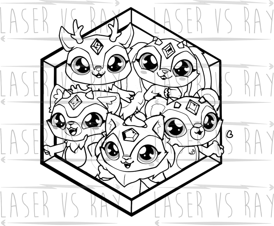 Magic Mixies Mixlings Coloriage Page Page de coloriage imprimable ...